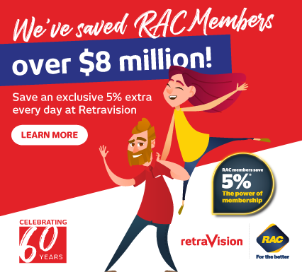RAC Member Discount Offer - Save Every Day | Retravision