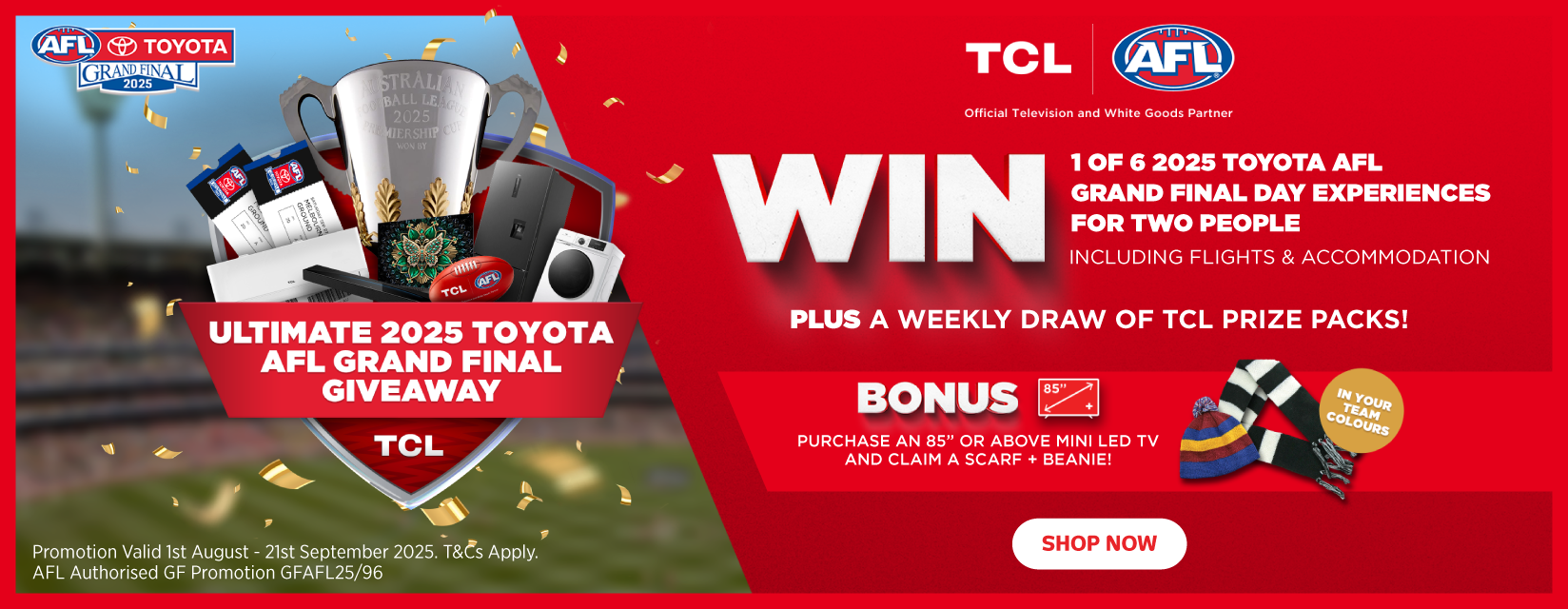 TCL 65" C7K Premium QD-Mini LED 4K 144Hz Google TV 65C7K | Retravision