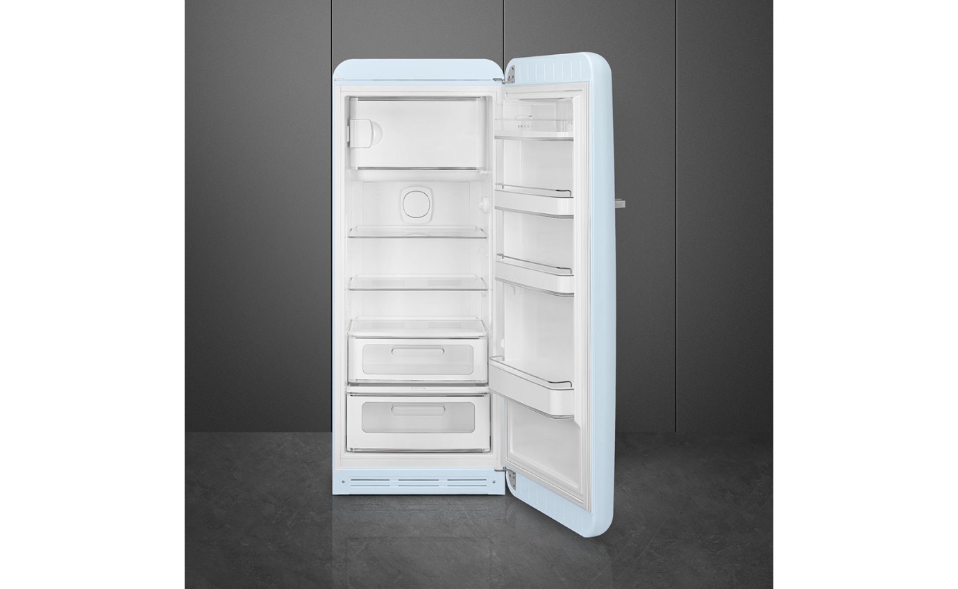 smeg fridge inside
