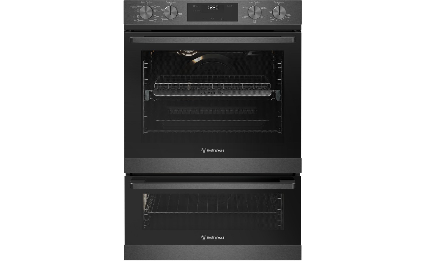 Westinghouse 60cm Multifunction Double Oven (Dark Stainless Steel ...