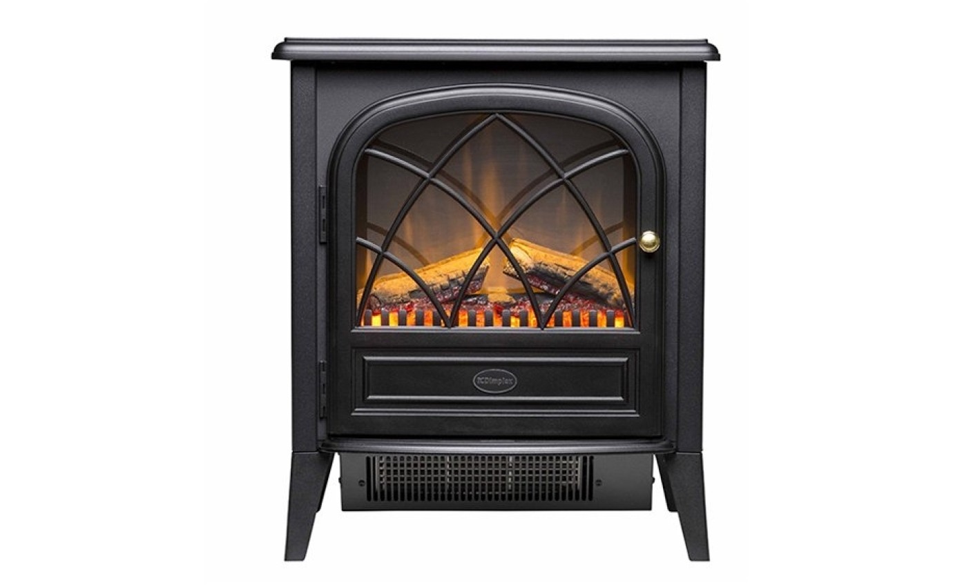 Dimplex 2000W Ritz Optiflame Portable Electric Firepalce (Anthracite ...