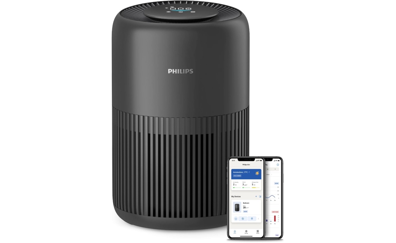 Philips PureProtect Mini 900 Series Smart Air Purifier (Black) AC095113 ...