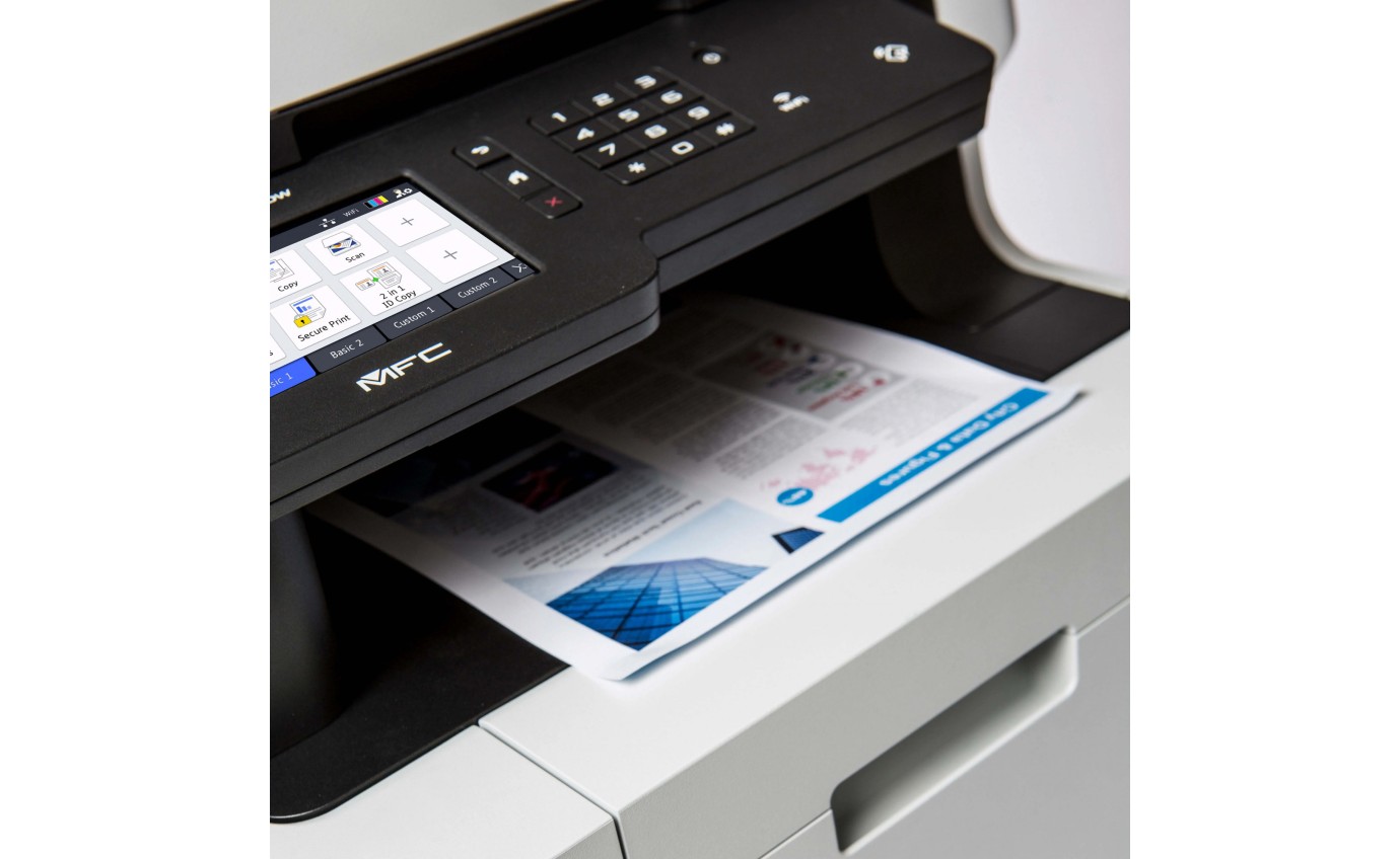 Brother A4 Professional Wireless Colour Laser Multi-Function Printer with Scanner MFCL8900CDW ...