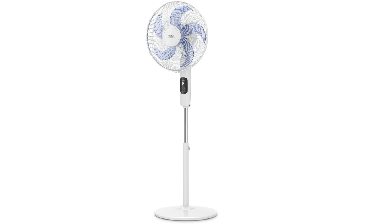 Tefal Turbo Silence Eco Pedestal Fan with Remote VF5450 Retravision
