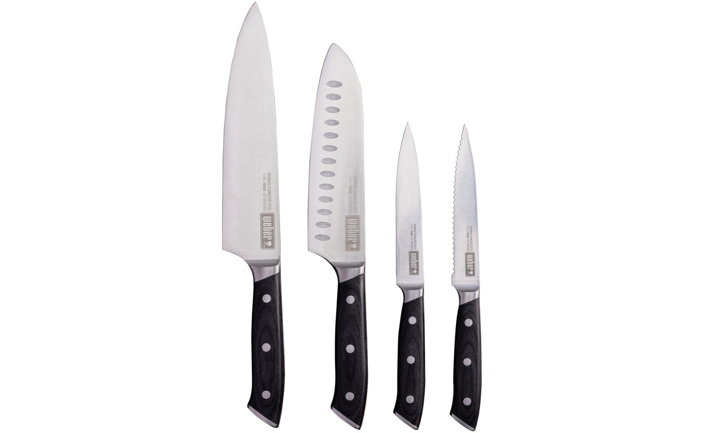 Weber 4 Piece Everyday Knife Set 18034 | Retravision