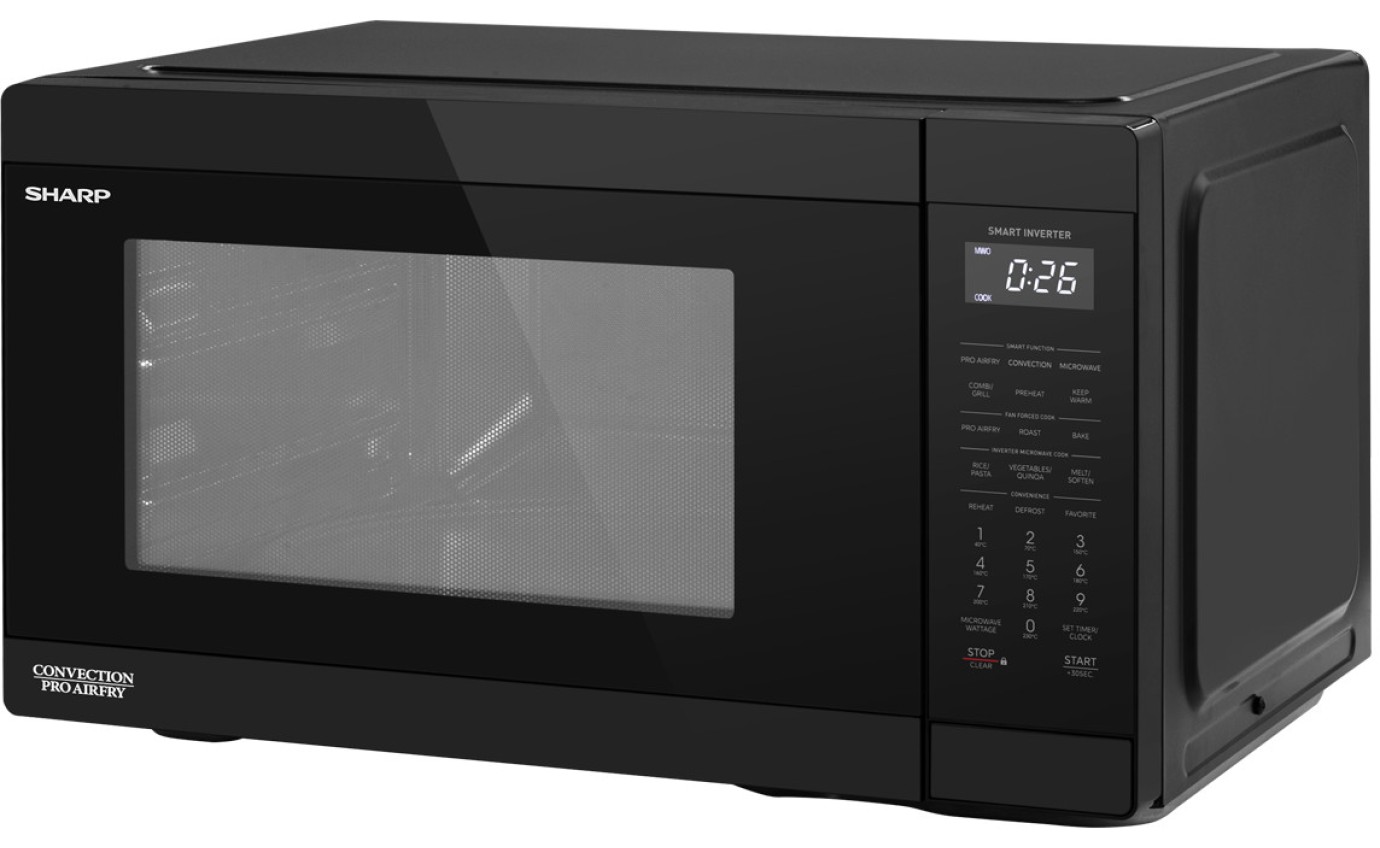 Sharp 26L Microwave with Pro Airfry R265CVAFB | Retravision
