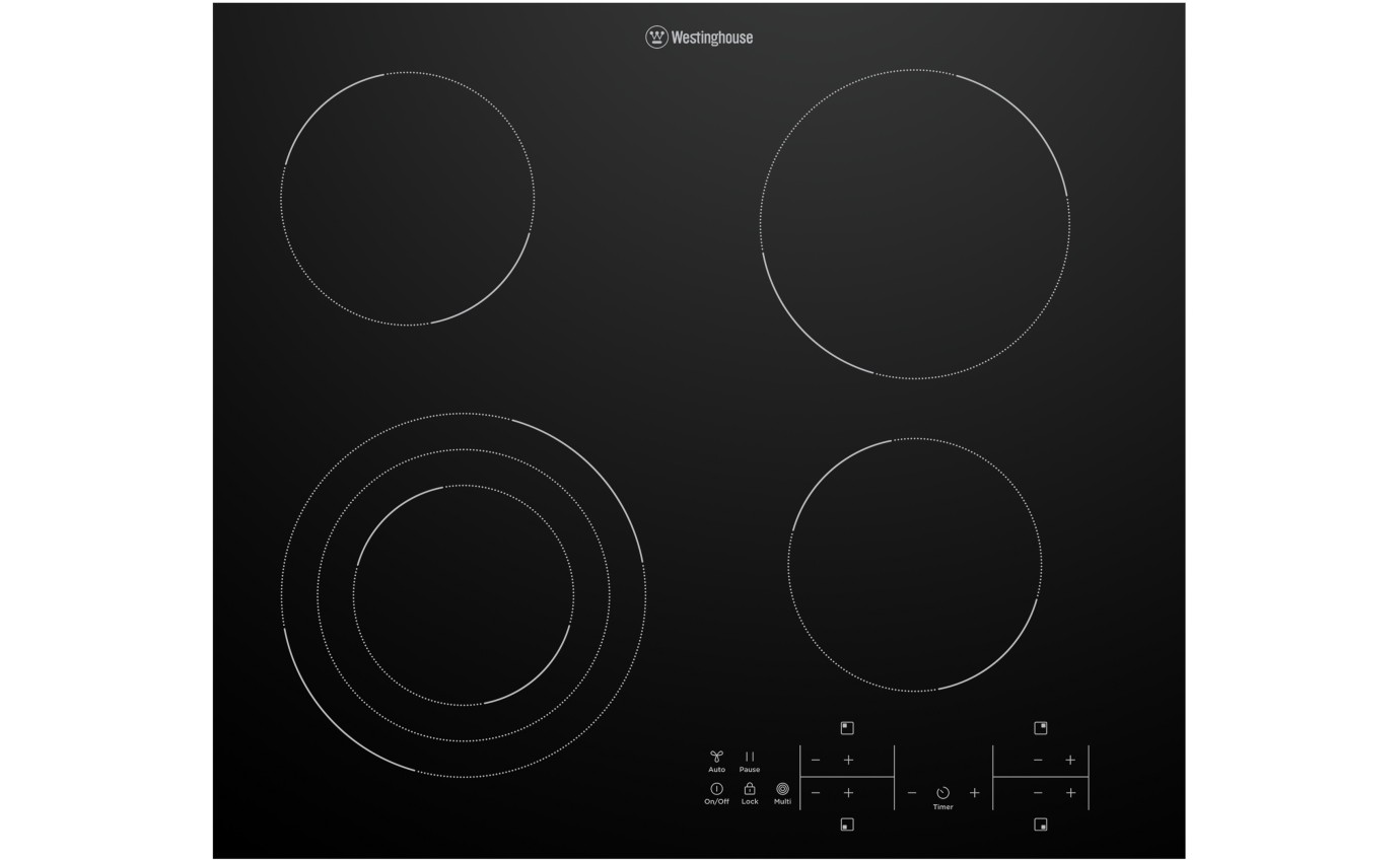 Westinghouse 60cm Ceramic Cooktop WHC643BE | Retravision