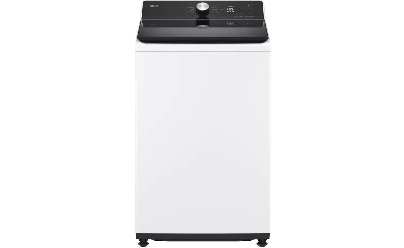 LG 8kg Series 5 AI Top Load Washing Machine (White) WTX308W | Retravision