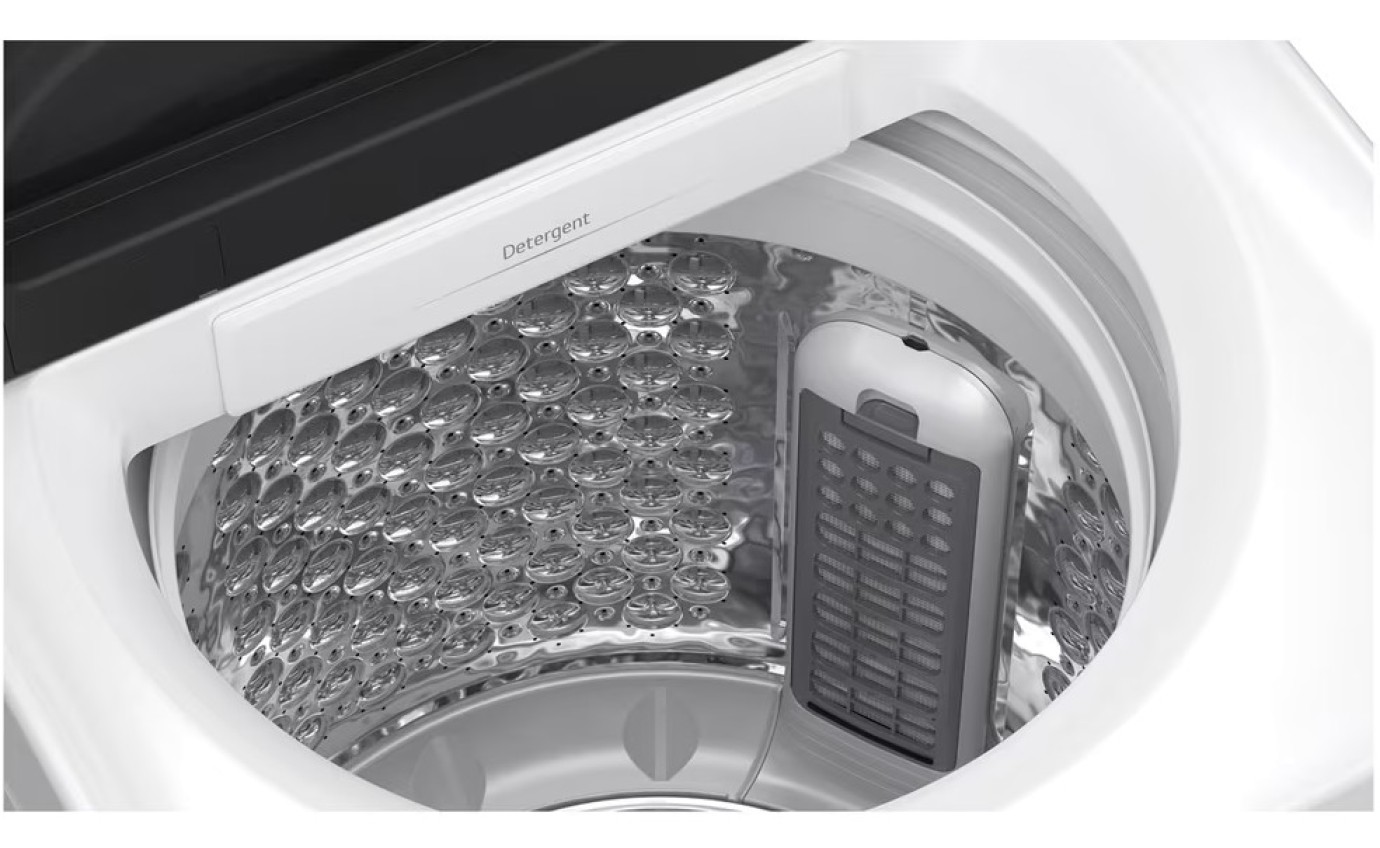 LG 8kg Series 5 AI Top Load Washing Machine (White) WTX308W | Retravision