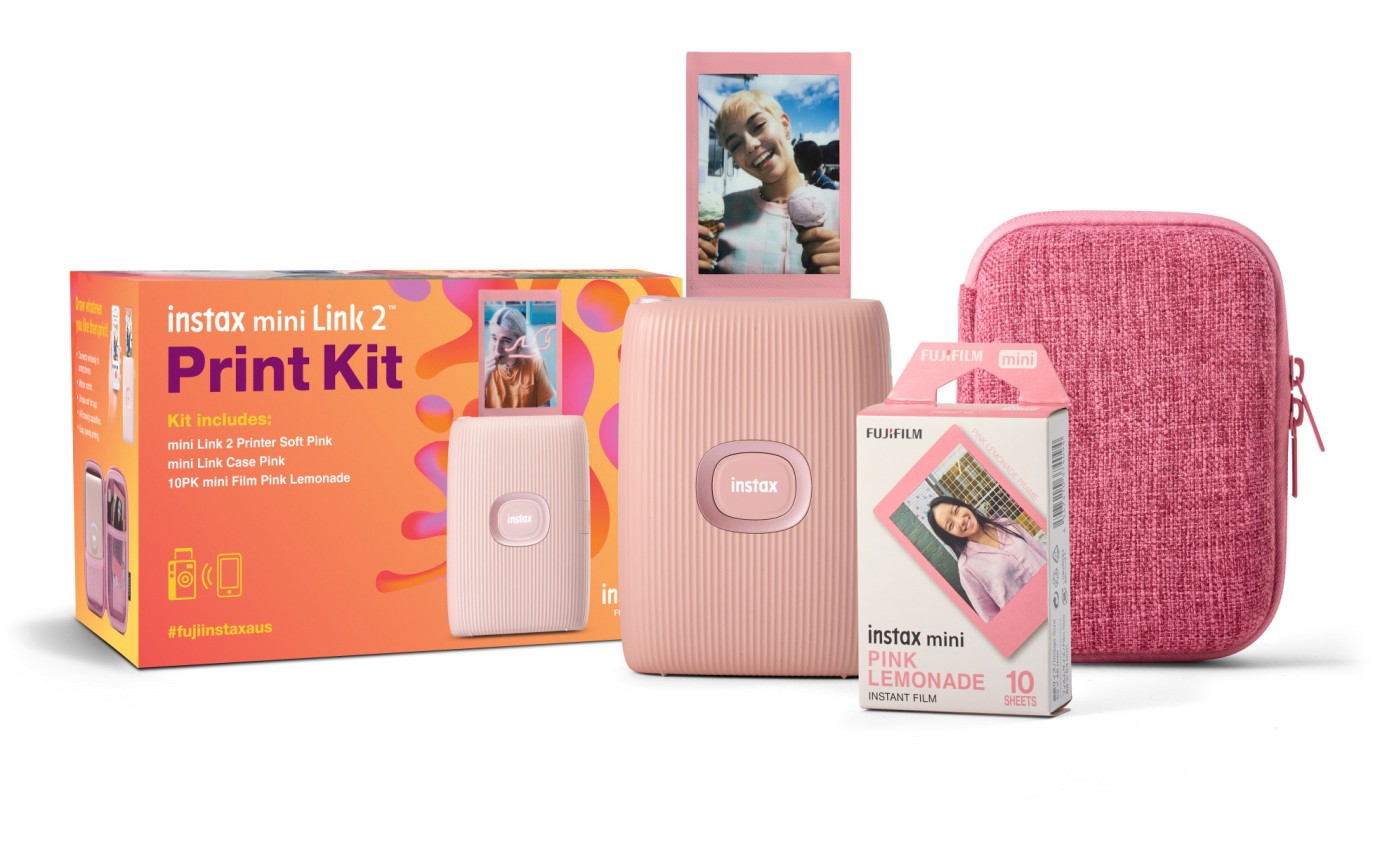 instax mini pink bundle
