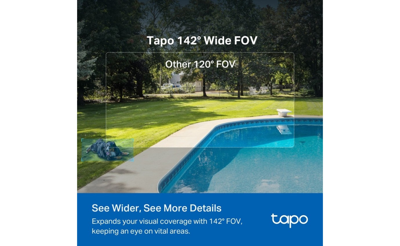 Tapo 2K 4MP Smart Wire-Free Solar-Powered Security Camera Kit ...