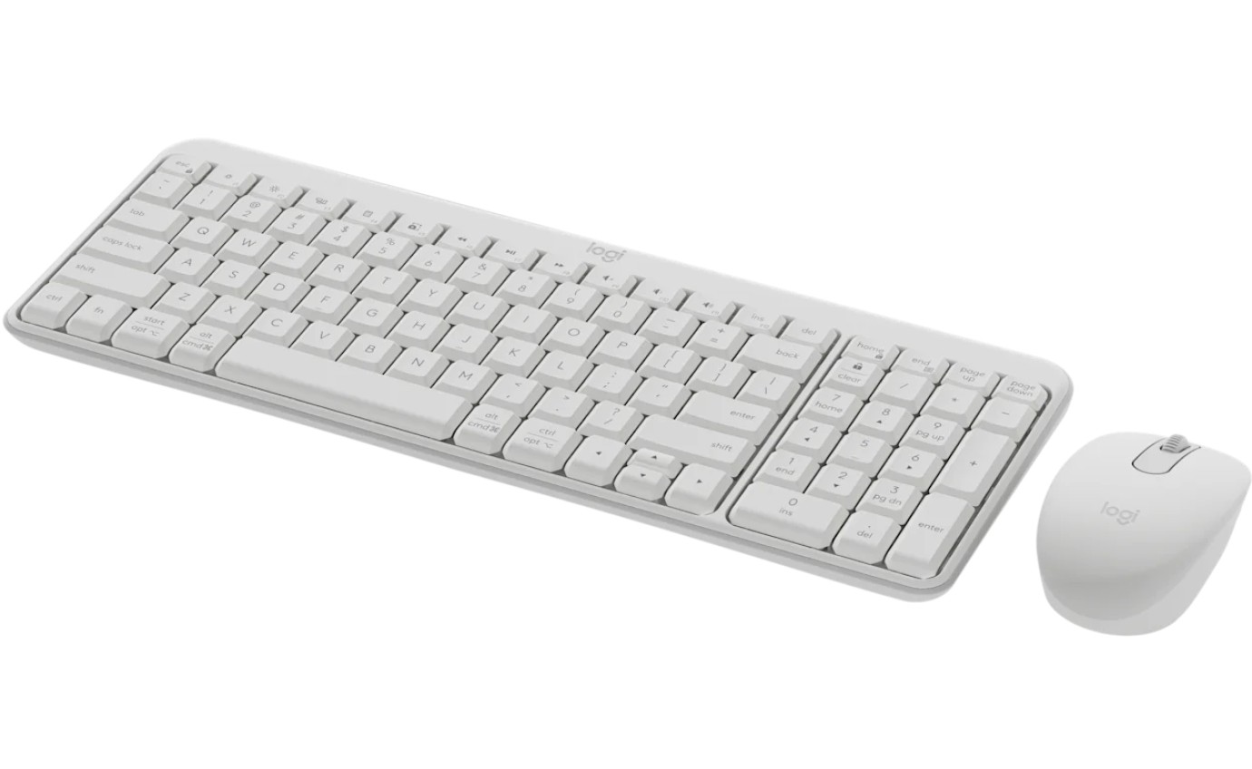 Logitech MK250 Compact Bluetooth® Wireless Combo (Off-White) 920013560 ...