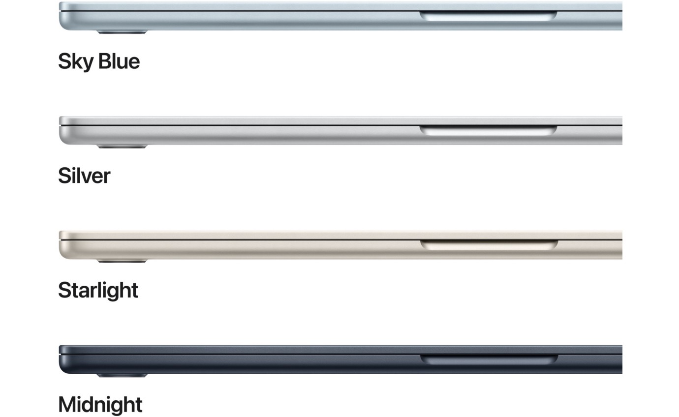 Apple MacBook Air 15-inch M4 Chip 24GB RAM 512GB (Sky Blue) MC7D4XA ...