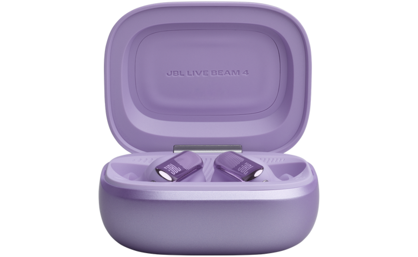 JBL Live Beam 4 True Wireless Noise Cancelling Earbuds (Purple ...