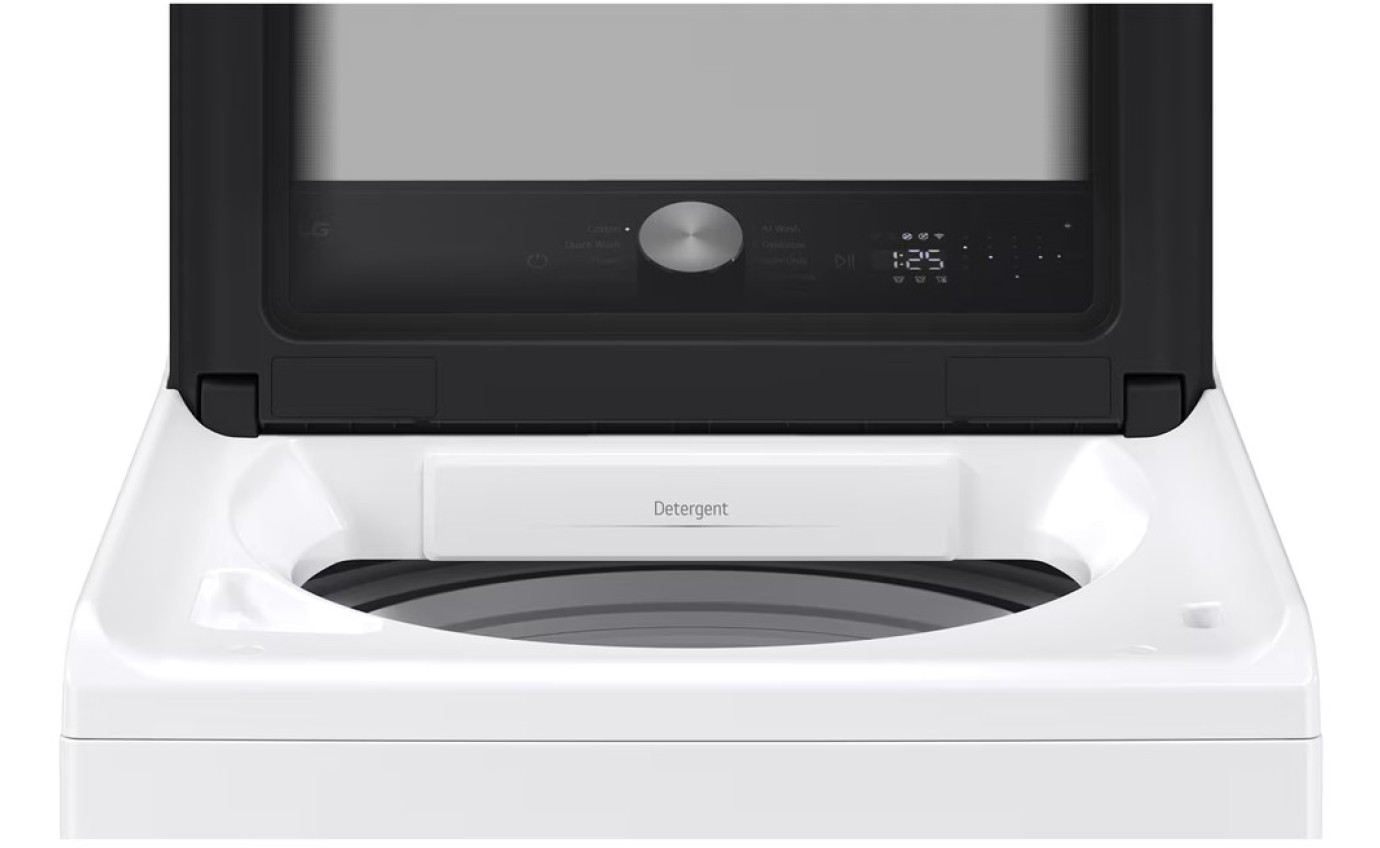 LG 8kg Series 5 AI Top Load Washing Machine (White) WTX308W | Retravision