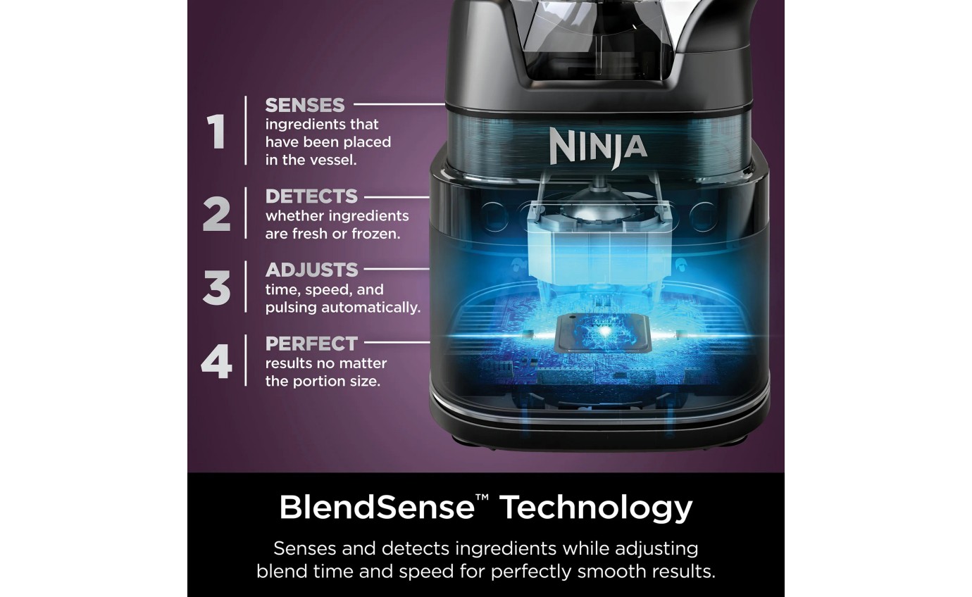 Ninja Detect Kitchen System Power Blender + Processor Pro TB401 ...