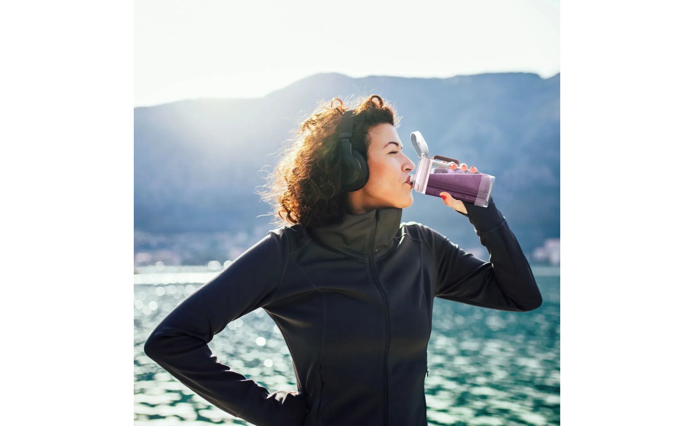 Ninja Blast Max Cordless Portable Blender (Dusty Pink) BC251PK | Retravision