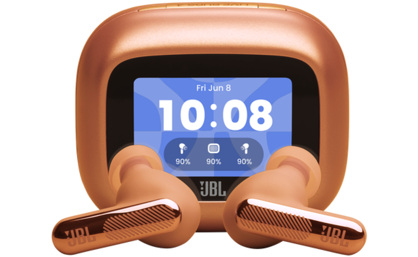 JBL Live Beam 4 True Wireless Noise Cancelling Earbuds (Orange ...