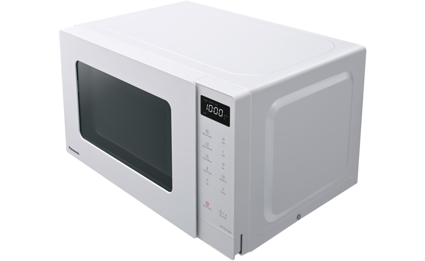 Panasonic 20L 800W Compact Microwave Oven White NNST21QWQPQ Retravision