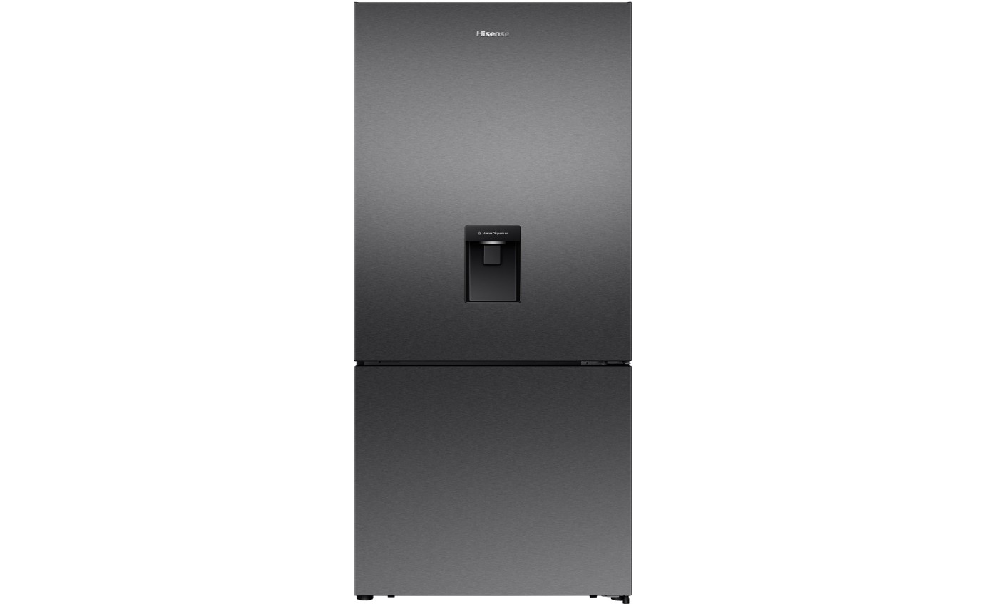 Hisense 500L Bottom Mount Fridge (Dark Stainless) HRBM500TBW | Retravision