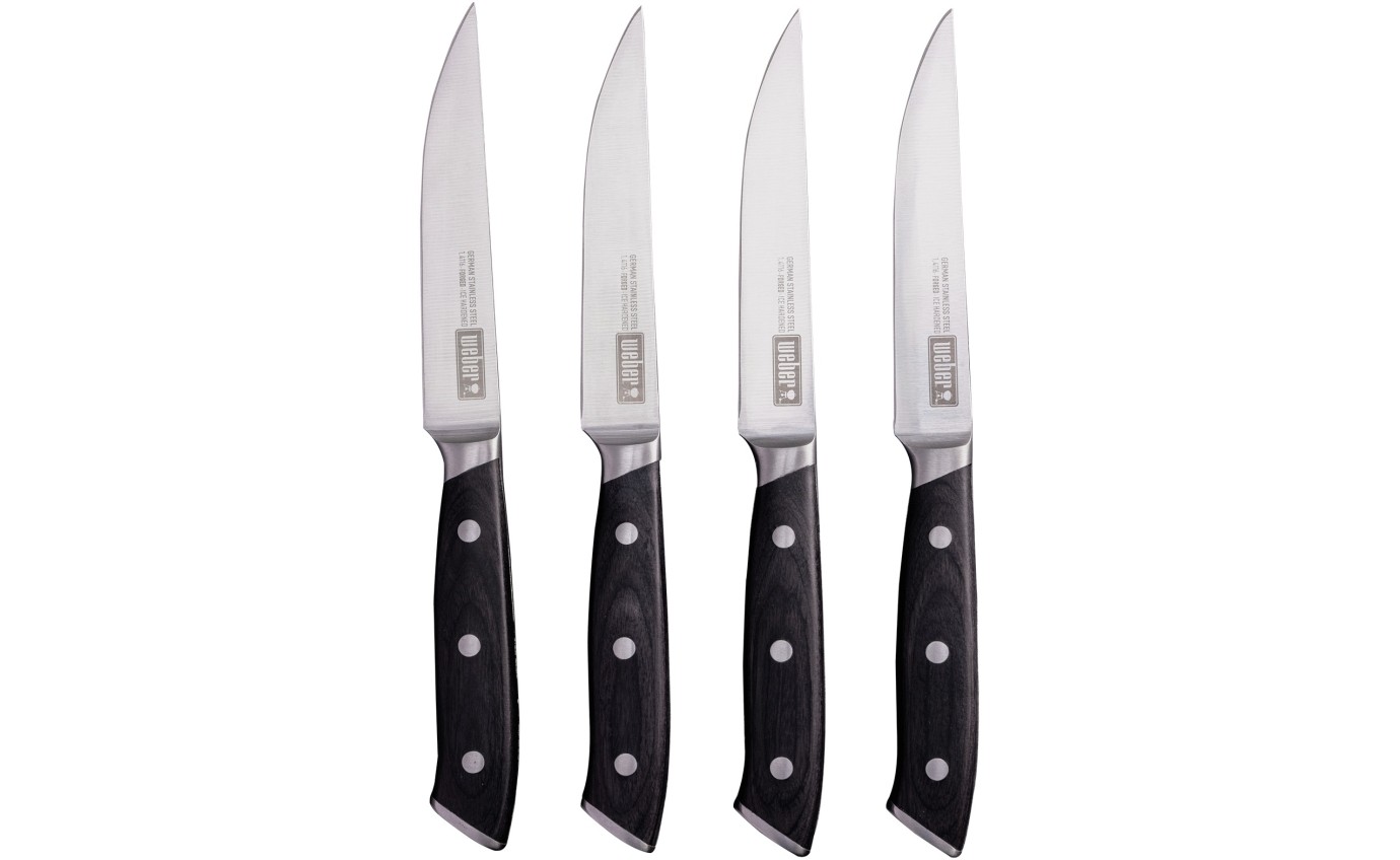 Weber 4 Piece Steak Knife Set 18040 | Retravision