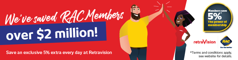 RAC Member Discount Offer - Save Every Day | Retravision
